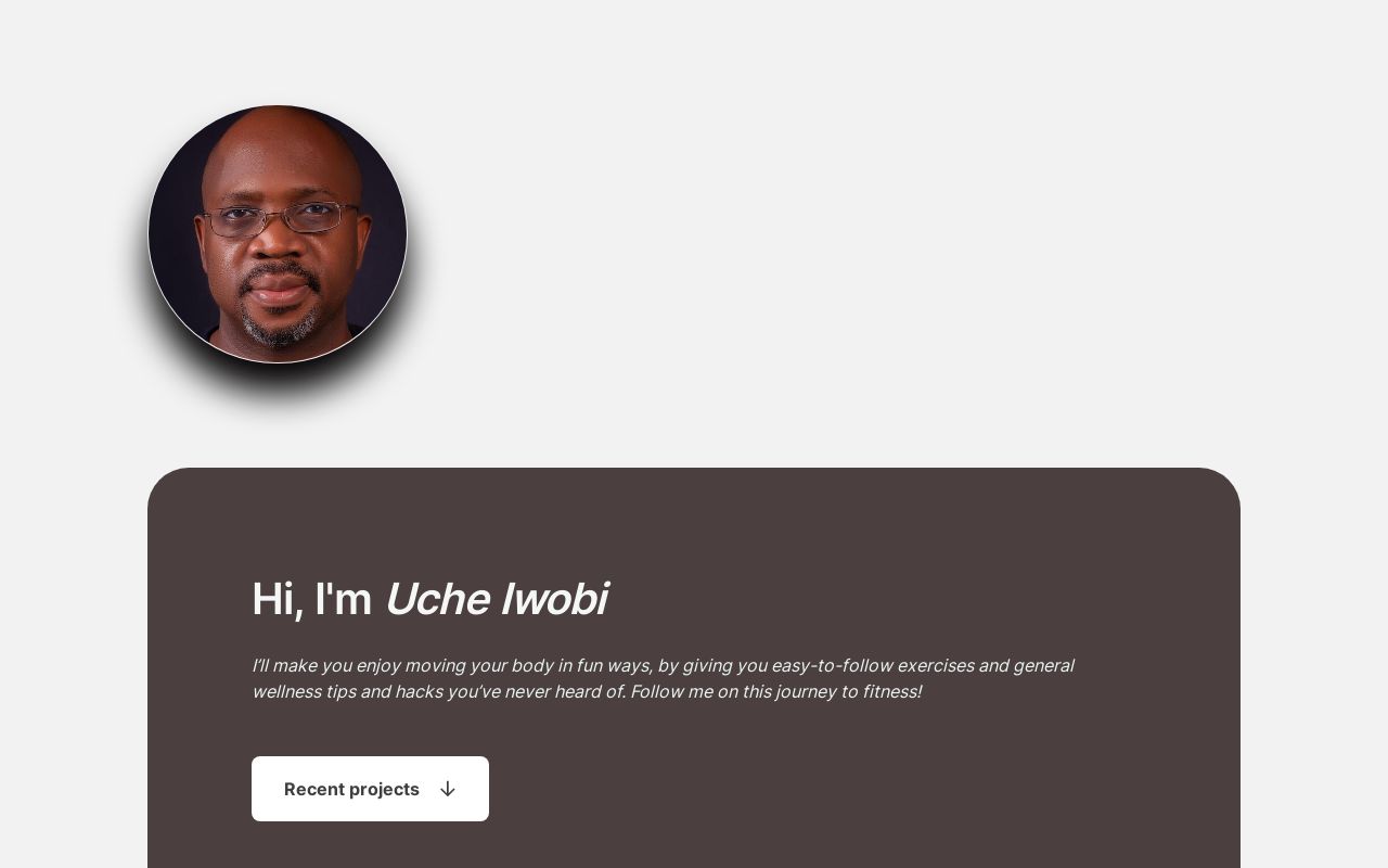 Uche Iwobi's Portfolio